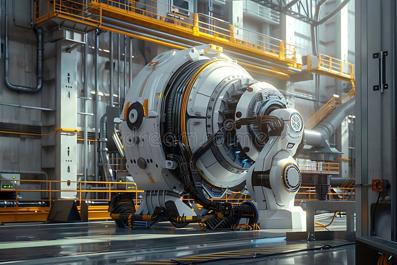 Factory Automation with Advanced Heavy Machinery for Efficient ...