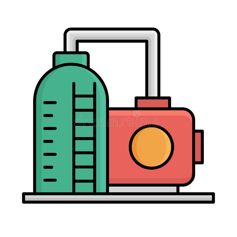 Boiler Factory Isolated Vector Icon Which Can Easily Modify or Edit ...