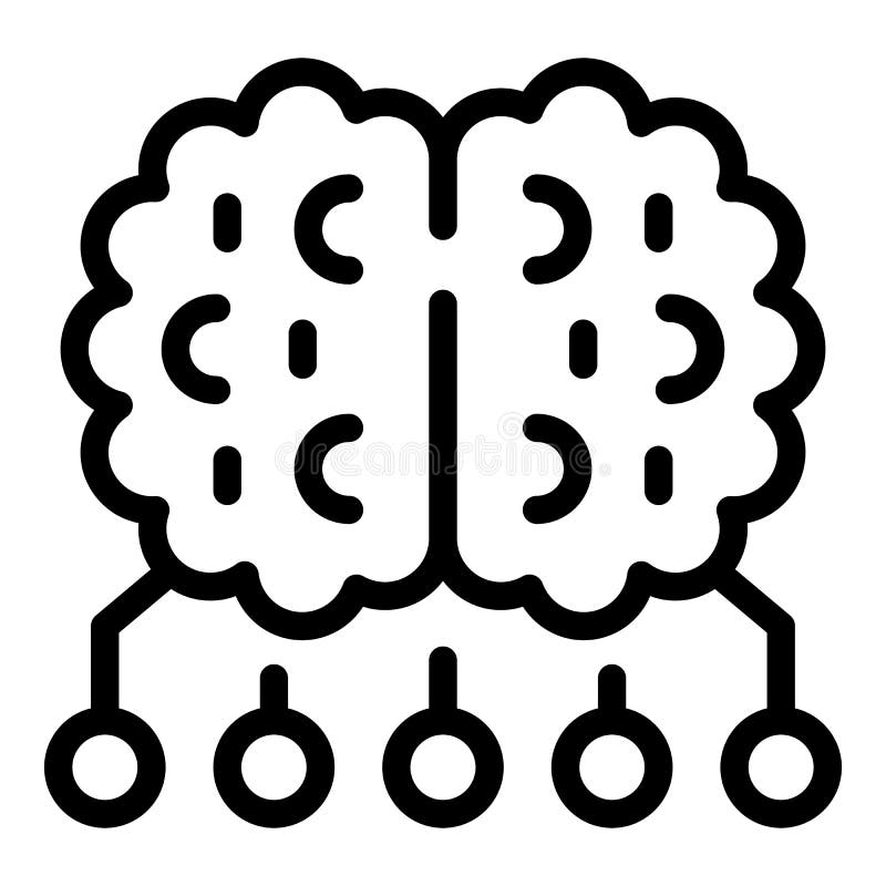 Factory Brainstorming Icon Outline Vector. Industry Engineer Stock ...