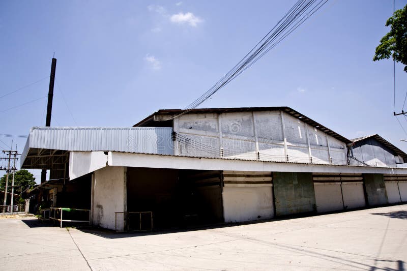 Factory building stock photo. Image of industrial, architecture - 20678414