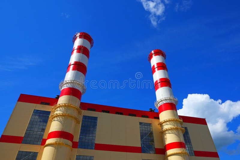 Factory building stock image. Image of equipment, quality - 27306175