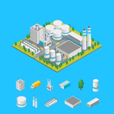 Marketing Factory Building Stock Illustrations – 1,669 Marketing Factory Building Stock ...