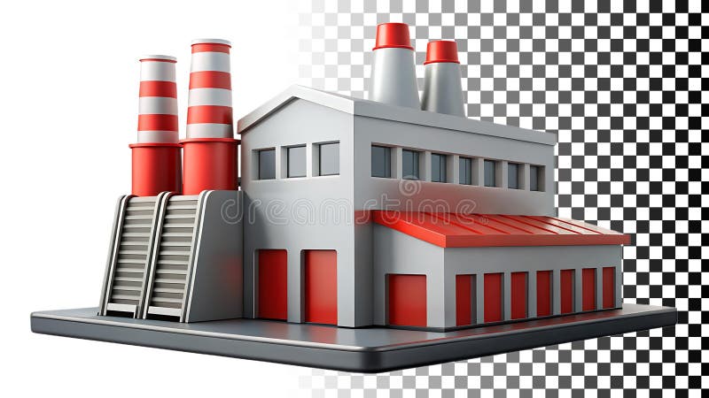 Factory Building, Industrial Plant, Manufacturing Facility, Industrial ...