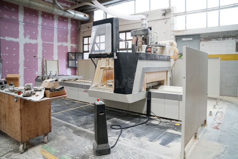 Factory of Building Windows Stock Image - Image of manufacture, shelves ...