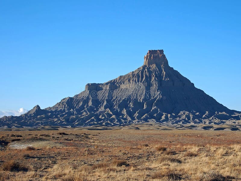 Factory Butte stock photo. Image of scenic, rock, remote - 18243812