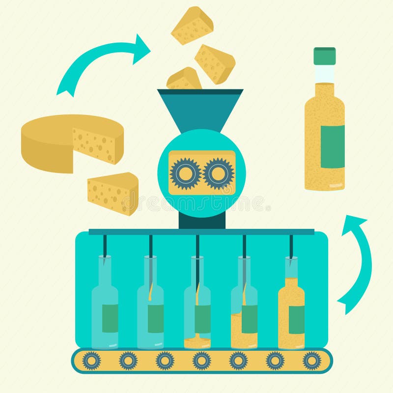 Cheese Factory Stock Illustrations – 1,208 Cheese Factory Stock ...