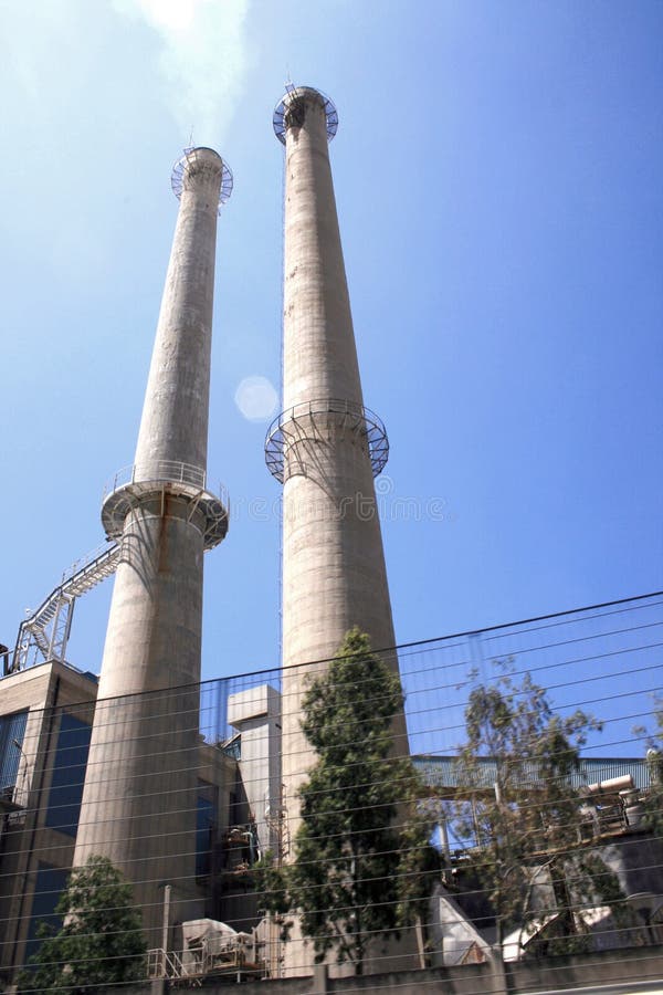 Factory chimney stock photo. Image of structures, pollution - 3290690
