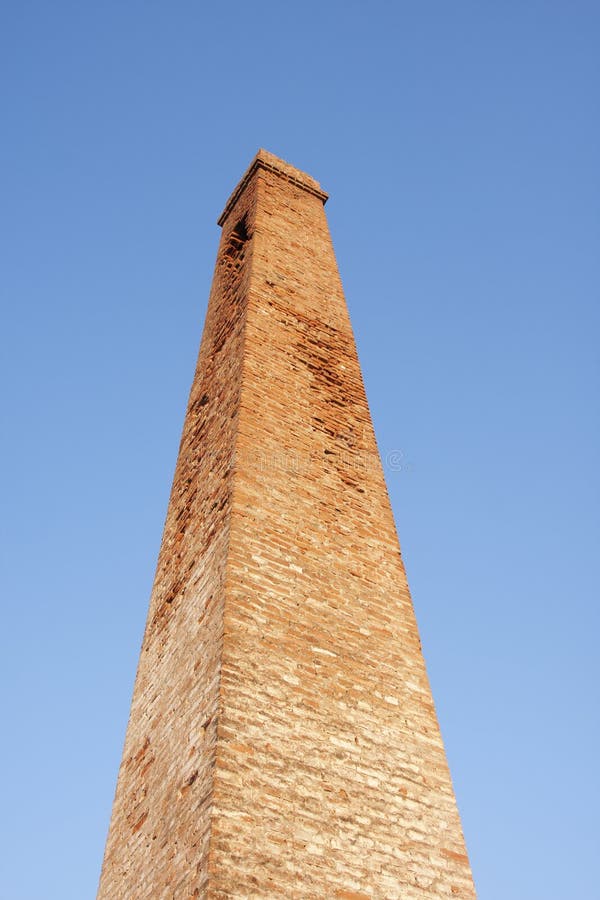 Factory Chimney and an Antenna. Stock Image - Image of barreiro, view ...
