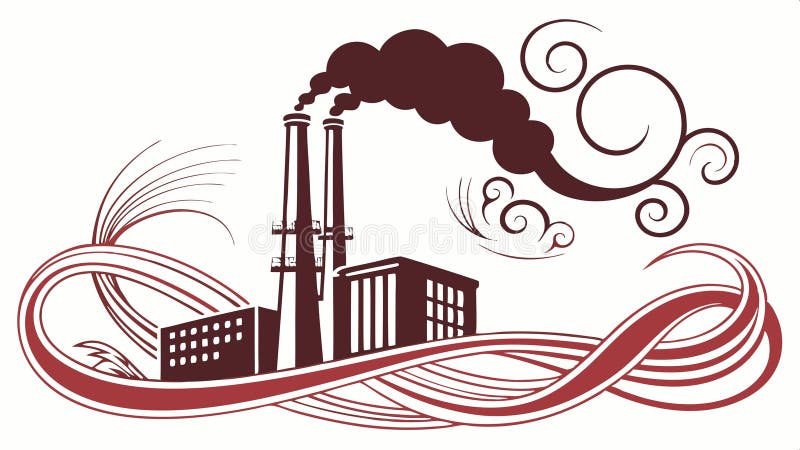 Factory Chimney Smoke Silhouette, Factory Smoke, Industrial Chimney ...
