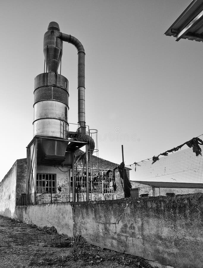 Factory chimney stacks stock photo. Image of manufacture - 80272228
