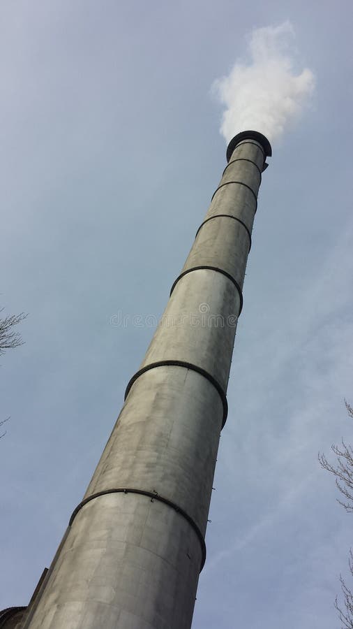 Factory chimney stock photo. Image of height, chimney - 47196570