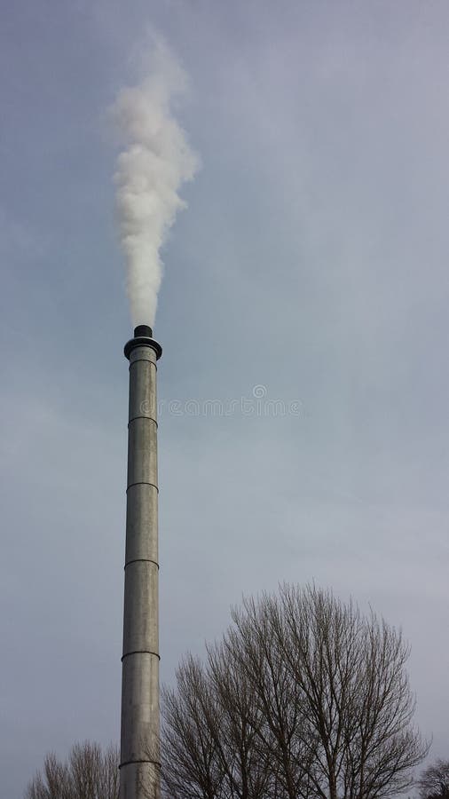 Factory chimney stock photo. Image of cloud, chimney - 47196870