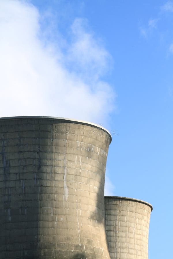 Factory chimneys 2 stock photo. Image of industrial, construction ...