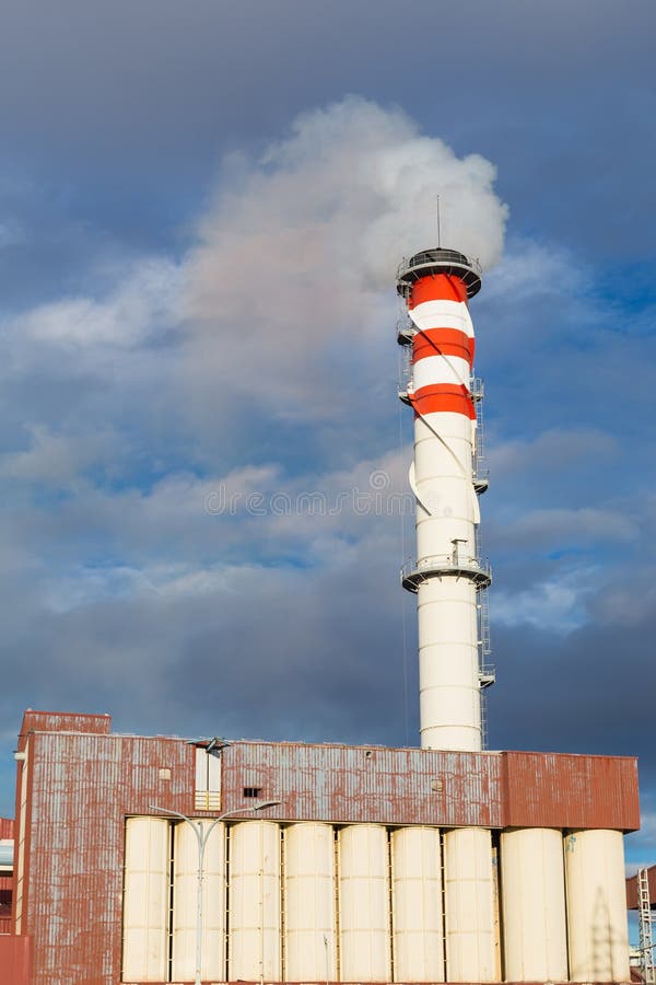 Factory chimneys stock photo. Image of energy, manufactures - 47231246