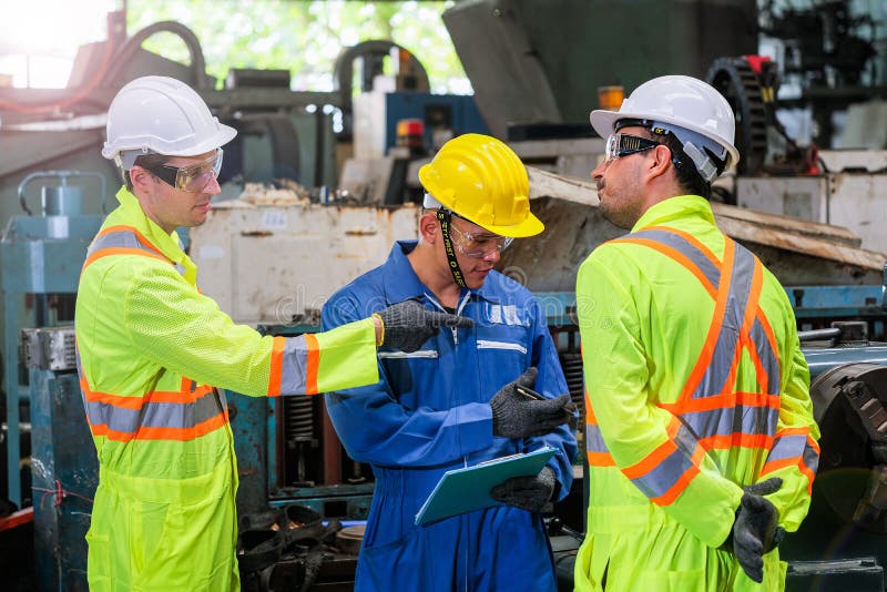Factory Control Center of Production with Service Stock Photo - Image ...