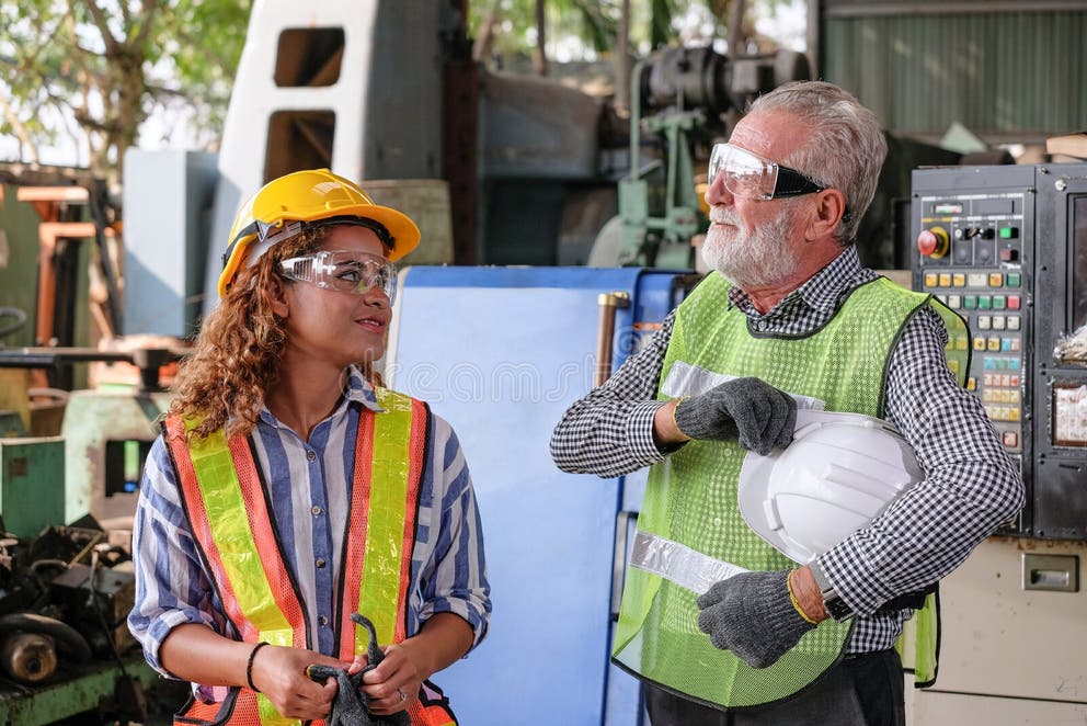 Factory Control Center of Production with Team Stock Photo - Image of ...