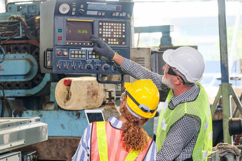 Factory Control Center of Production with Service Stock Photo - Image ...