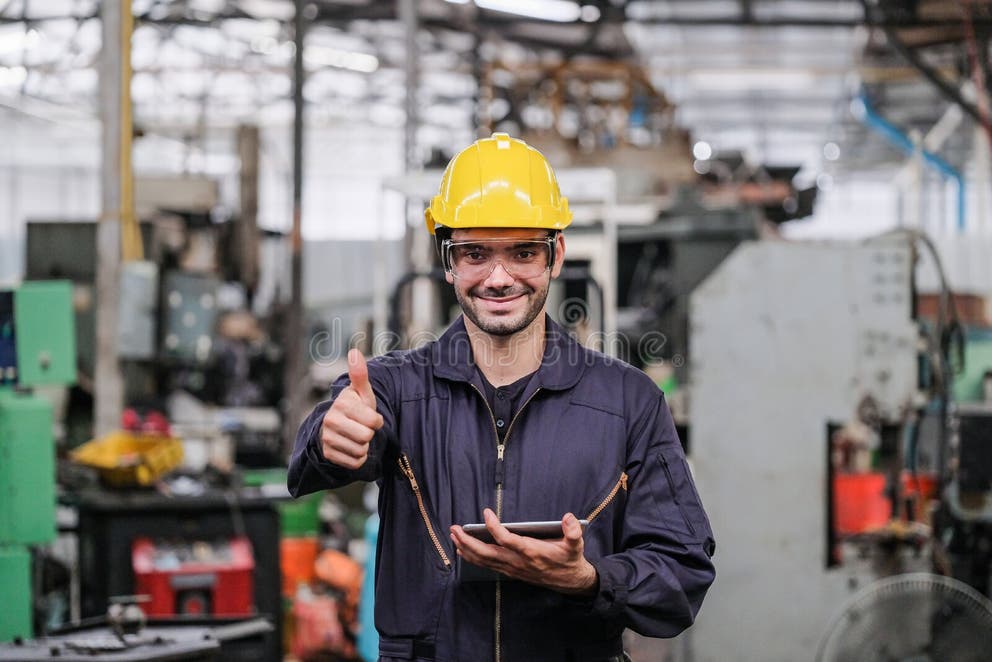 Factory Control Center of Production with Team Stock Photo - Image of ...