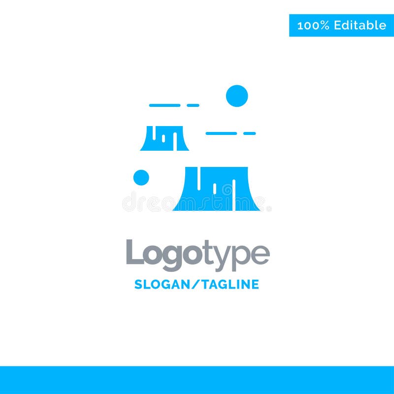 Factory, Damage, Deforestation, Destruction, Environment Blue Solid ...