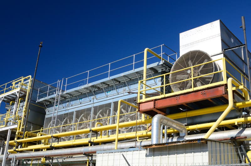 Factory Detail stock image. Image of turbines, manufacturing - 22494835
