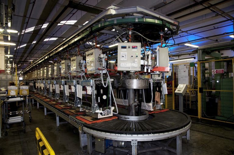 Factory - Dishwasher Production Stock Photo - Image of robots, assembly ...
