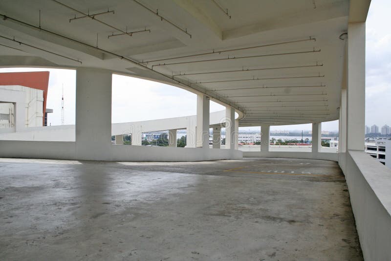 Factory drive up ramp stock image. Image of storey, industries - 1063341