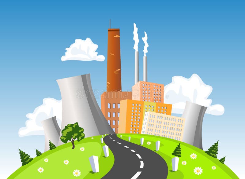 Cartoon Nuclear Power Plant Stock Illustrations – 1,881 Cartoon Nuclear ...