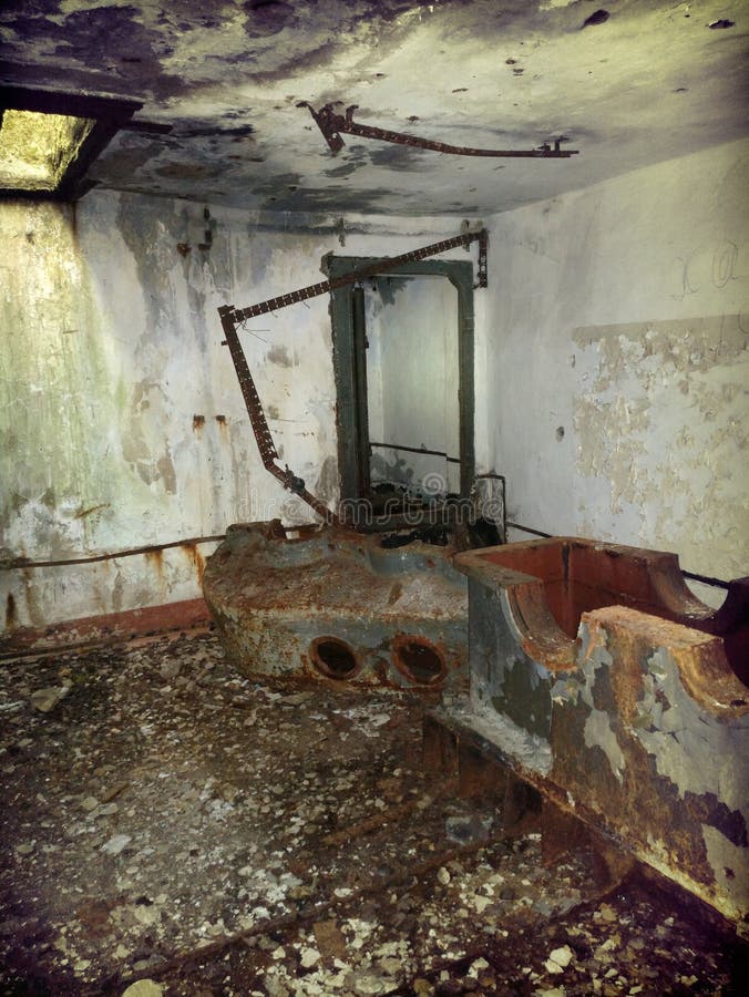 Horror Underground Room with Incredible Stock Image - Image of dirt ...