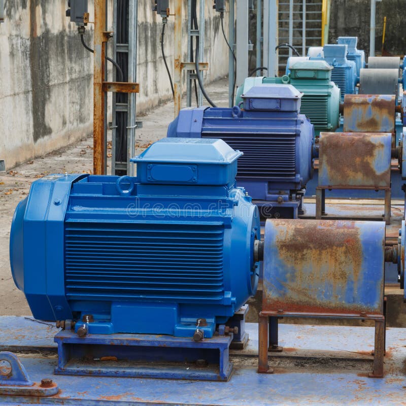 Factory Equipment Motor Industrial Stock Image - Image of heavy ...