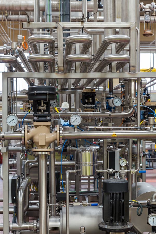 Factory Equipment - Technology Background Stock Photo - Image of ...