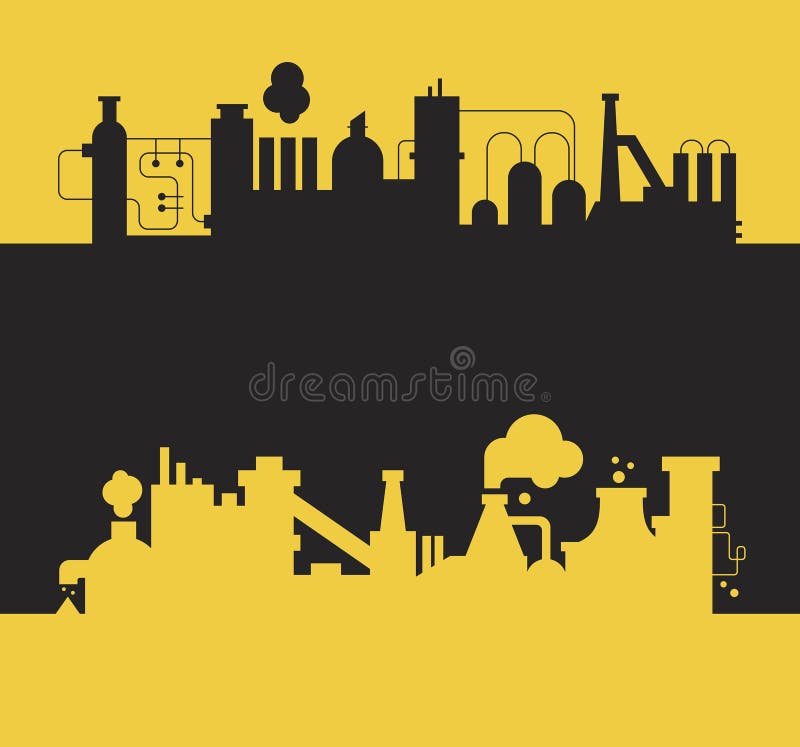 Factory Flyer stock vector. Illustration of engineering - 72689208