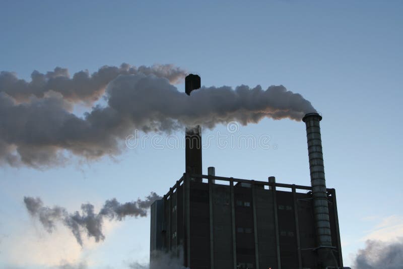 Factory fumes stock photo. Image of smoke, smokeshaft - 5622842