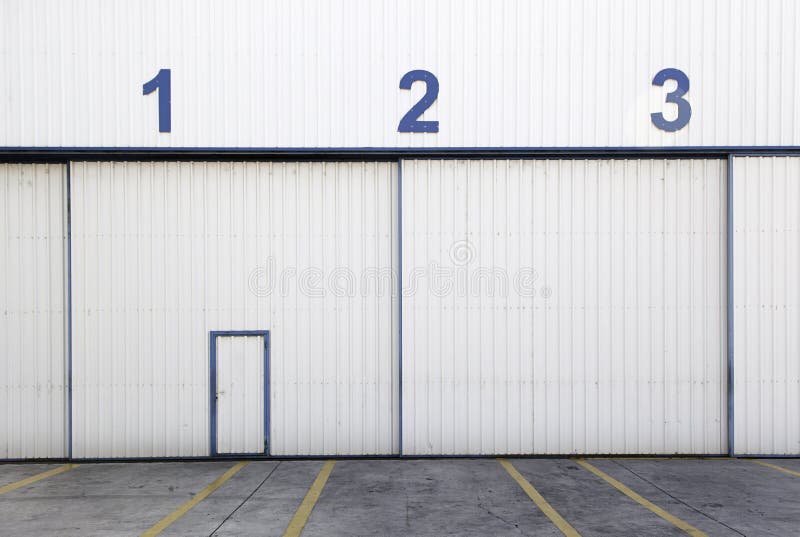 Factory gate stock photo. Image of protection, white - 27085322