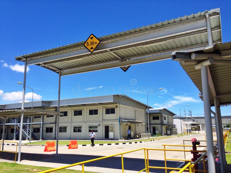 Factory in a Good Weather Condition Editorial Stock Photo - Image of ...