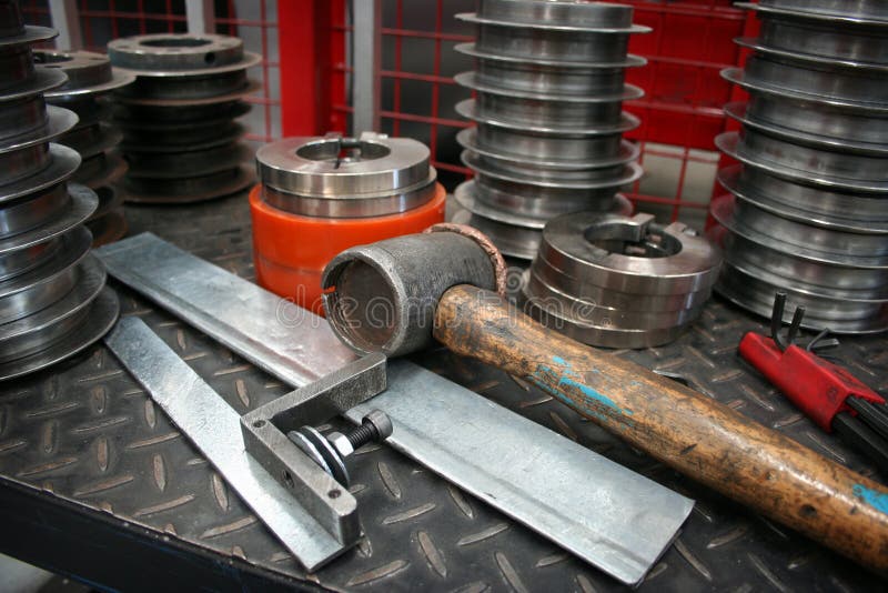 Factory Hand Tools stock image. Image of bench, service - 4565999