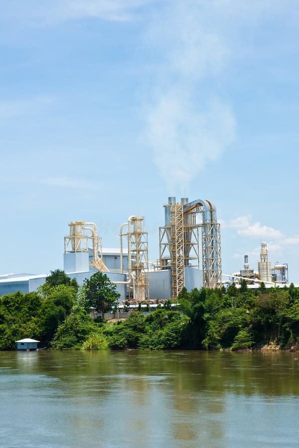 Factory & house stock image. Image of distribution - 14429707