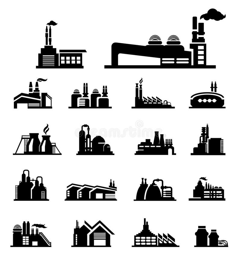 Factory Icon Art Stock Illustrations – 24,746 Factory Icon Art Stock ...
