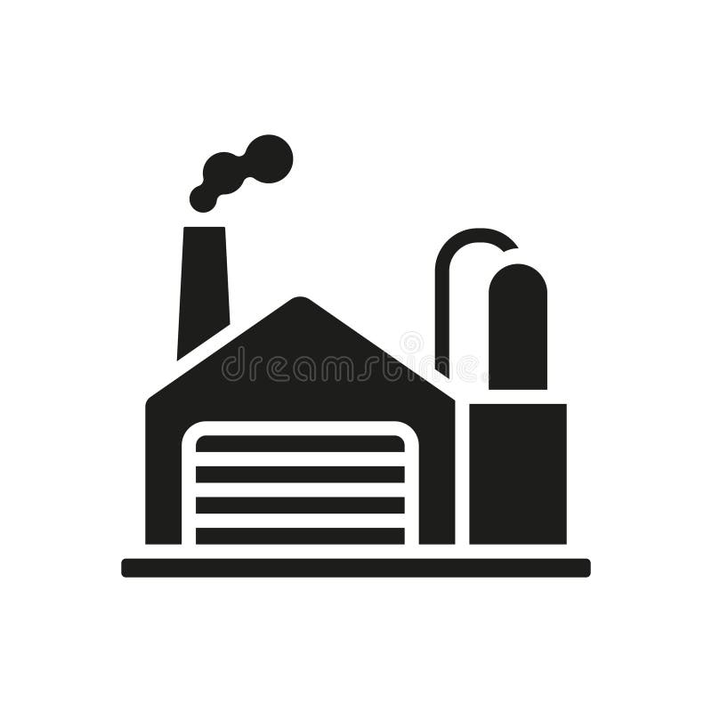 Factory Icon Vector Design Templates Simple and Modern Stock Vector ...
