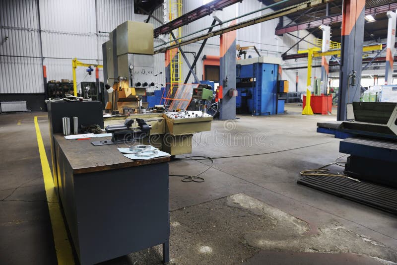 Factory indoor stock photo. Image of material, industrial - 14538148