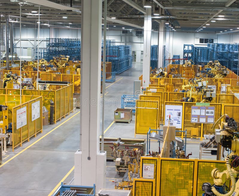 Factory indoor stock photo. Image of hall, metal, manufacturing - 17199374