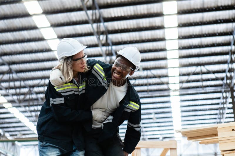 Factory Industrial Accidents Concept. Engineer Accidents in Wood ...