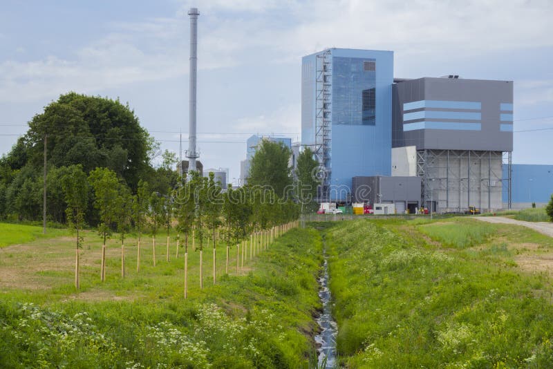 Factory stock image. Image of modern, environmental, pipeline - 31603189