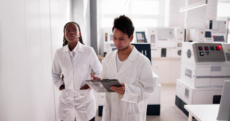Factory Inspection Work and Surveying Stock Photo - Image of worker ...