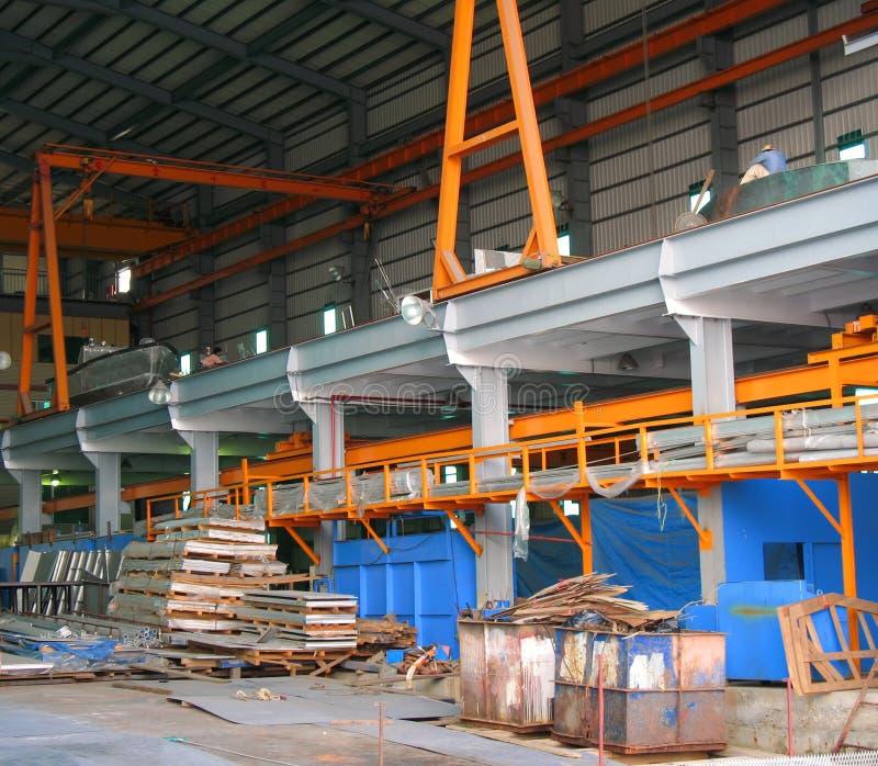 Handling Steel stock photo. Image of automated, interior - 14739970