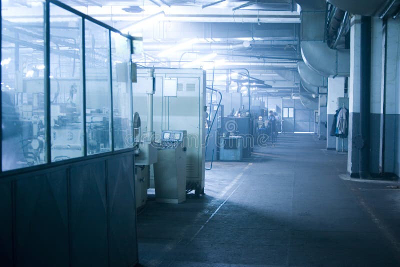 Factory Interior editorial stock image. Image of republic - 15591049