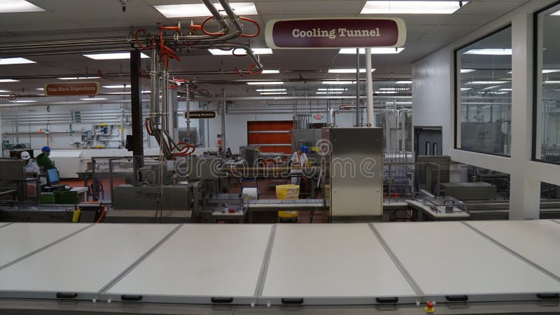 Chocolate Factory interior editorial stock image. Image of interior ...