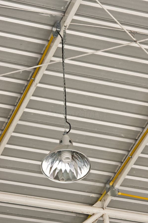 Factory lamp stock photo. Image of modern, interior, lamp - 40552014