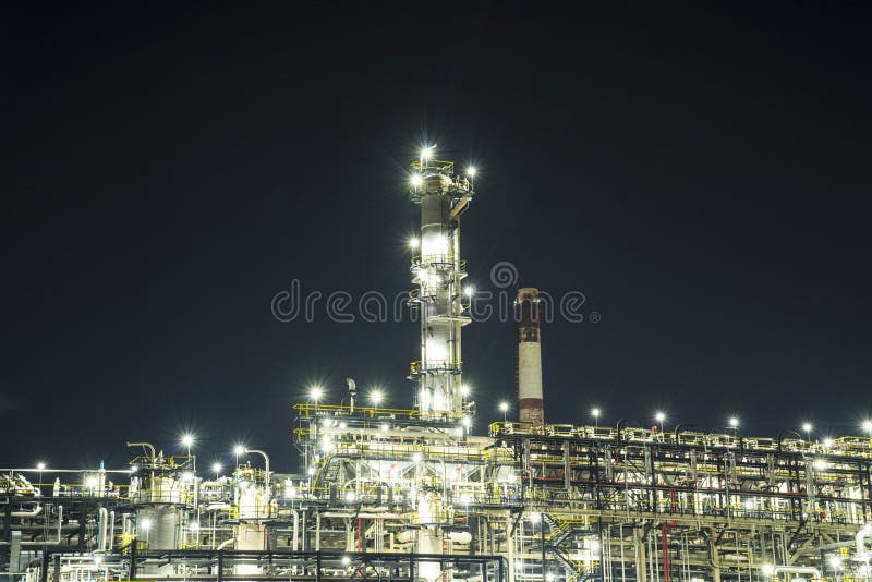 Factory Landscape in Ulsan, Korea Stock Image - Image of tourism ...