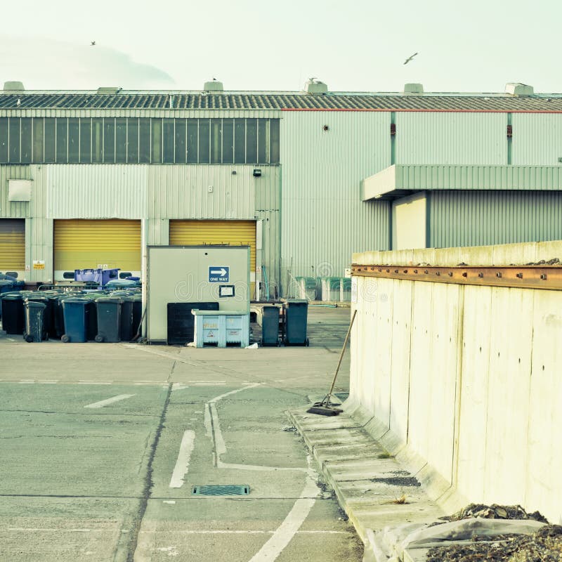 Factory stock photo. Image of construction, yellow, loading - 32699336