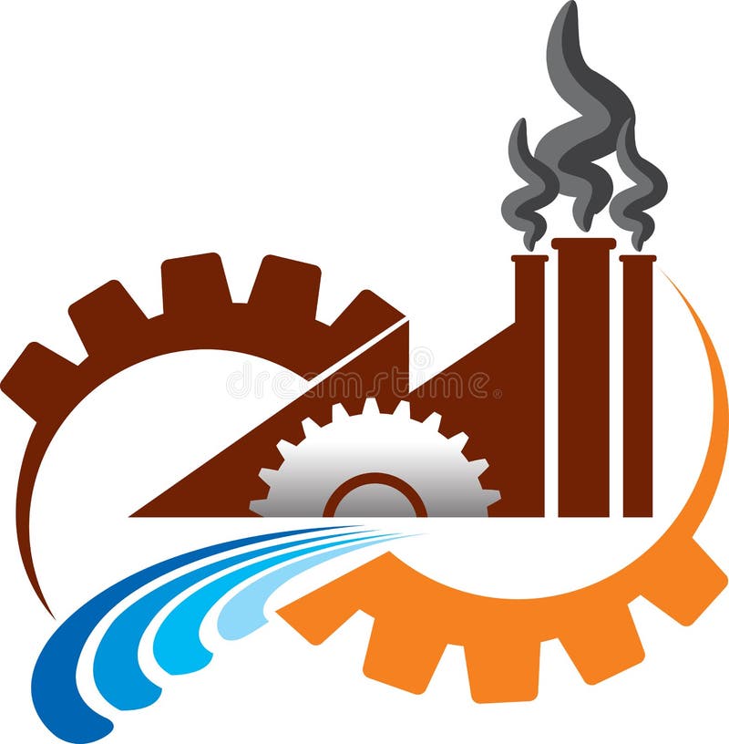 Factory logo stock vector. Illustration of concept, graphic - 23003515